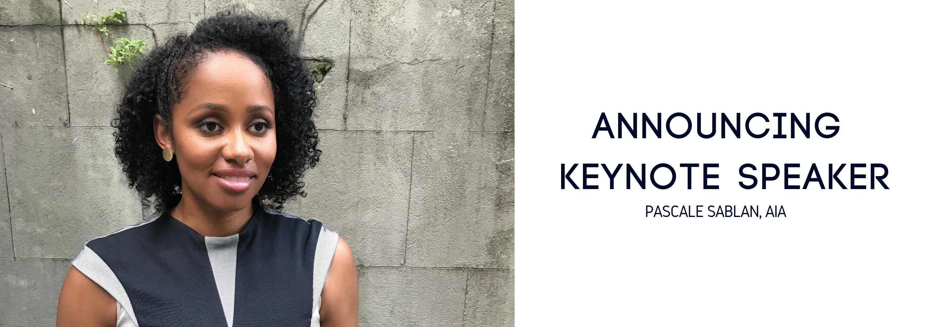 Pascale Sablan Announced as ArchEx Keynote - AIA Virginia