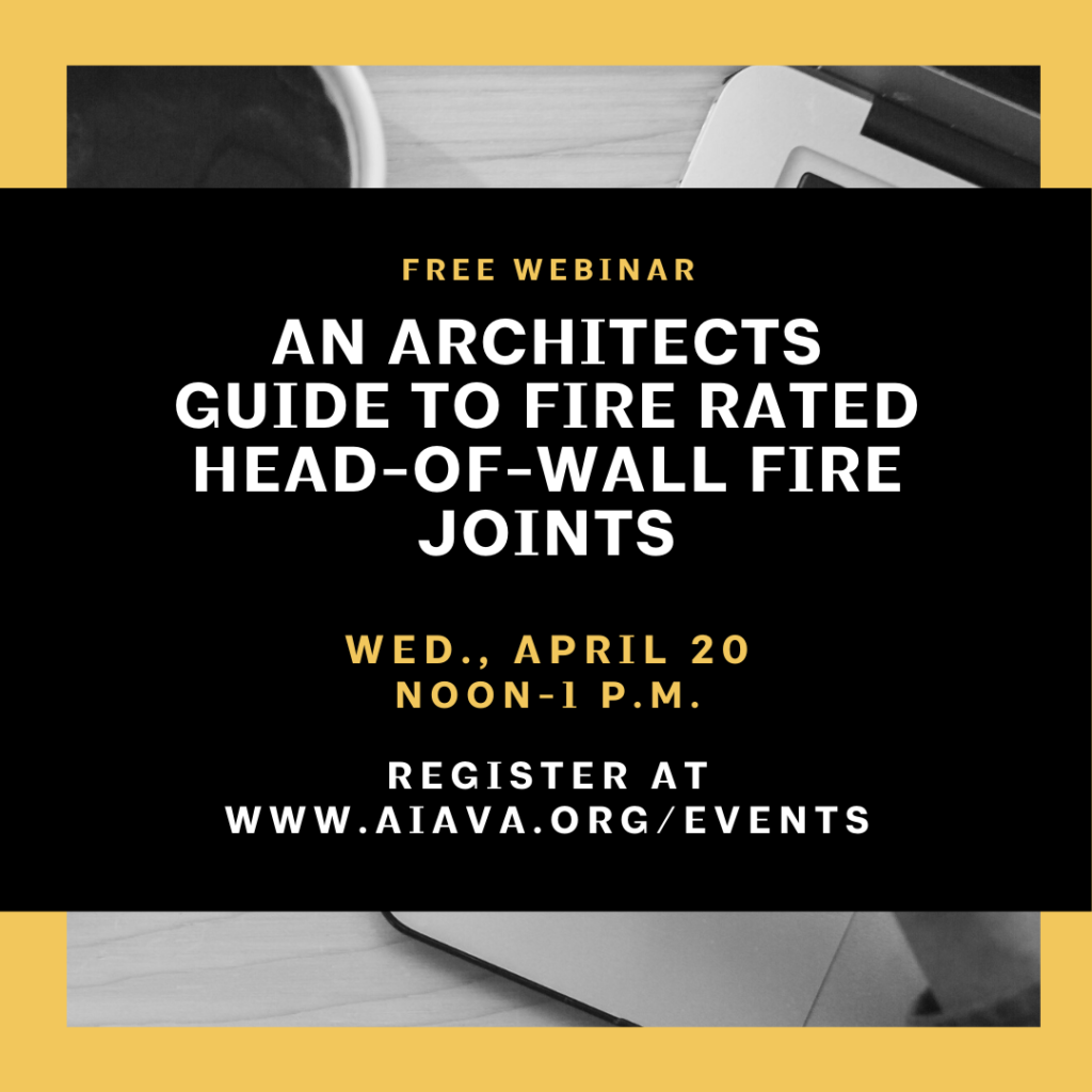 An Architects Guide to Fire Rated Head-of-Wall Fire Joints - AIA Virginia